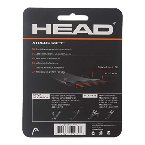 HEAD Extremesoft Pickleball Paddle Overgrip - Tacky Paddle Grip Tape - Pink