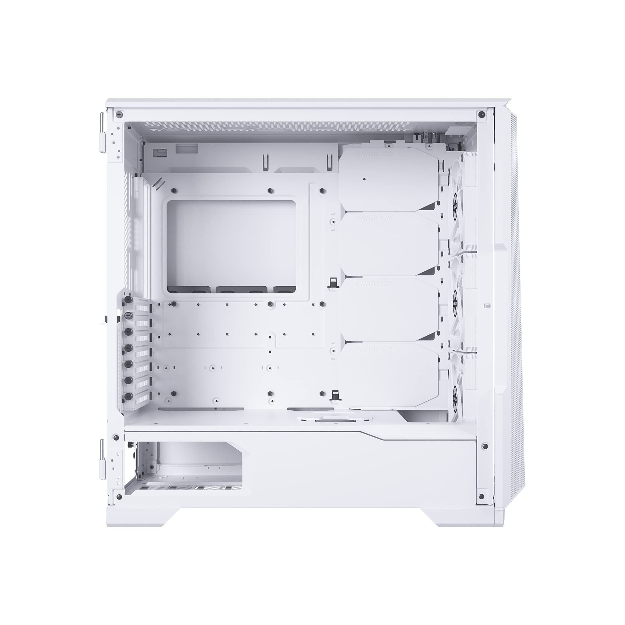 Phanteks (PH-EC500ATG_DMW01) Eclipse P500A high Airflow Full-Metal mesh Design, ATX Mid-Tower, Digital-RGB Lighting, 140mm D-RGB case Fans, Tempered Glass, Dual System Capable, Matte White