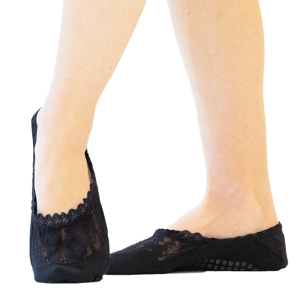 Great Soles Low Cut No Show Grip Socks for Yoga, Barre, Workout