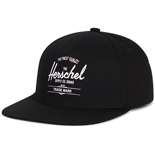 Herschel Men's Whaler Cap, Black, One Size