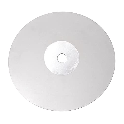 Grit Grinding Wheels Blades 6Inch Grit 80-3000 Diamond Coated Flat Lap Wheel Jewelry Grinding Polishing Disc Abrasive Wheels Discs (Size : 80, Color : 150mm)