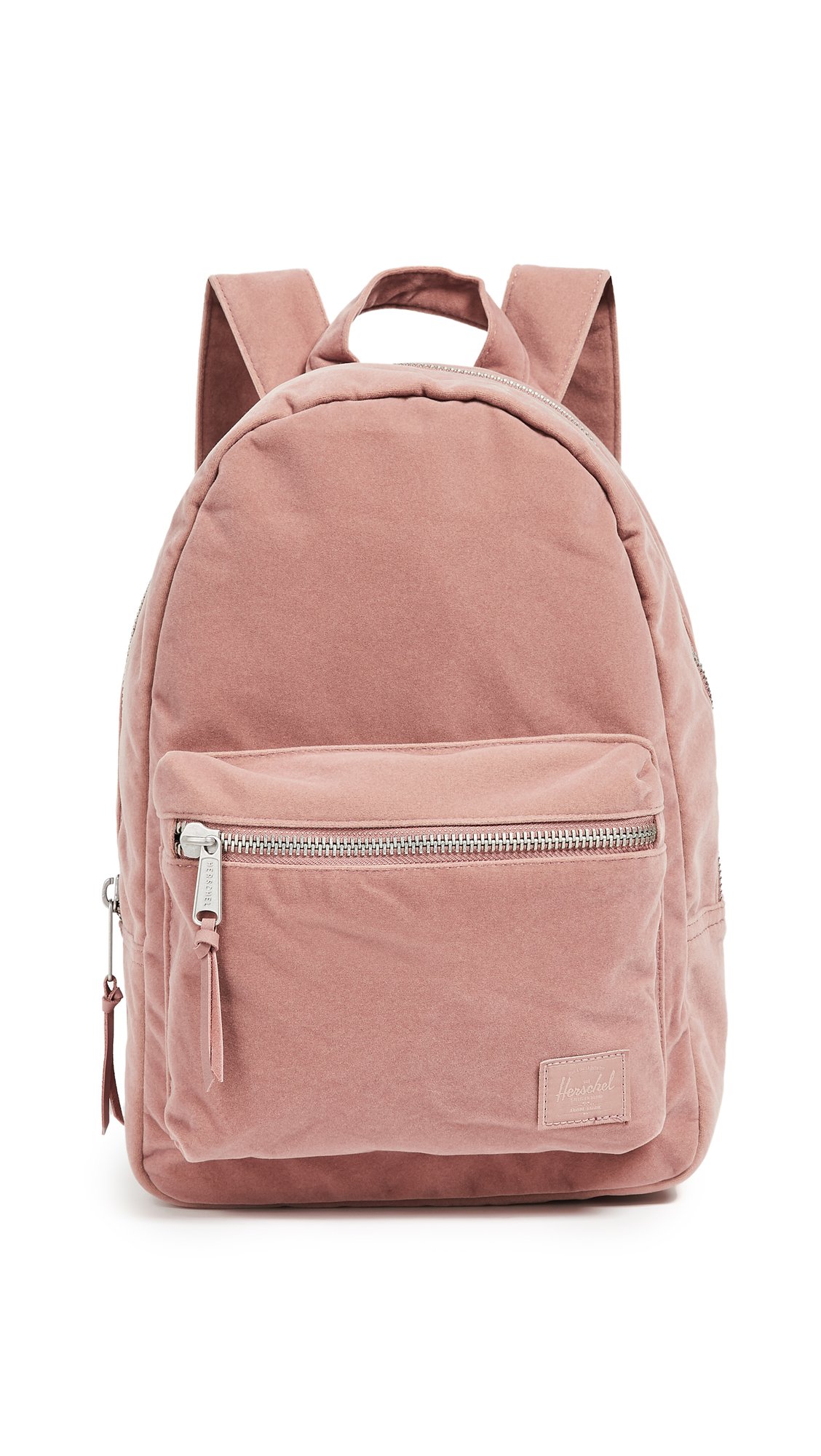 Herschel Supply Co. Women's Grove XS Velvet Backpack, Ash Rose, Pink, One Size