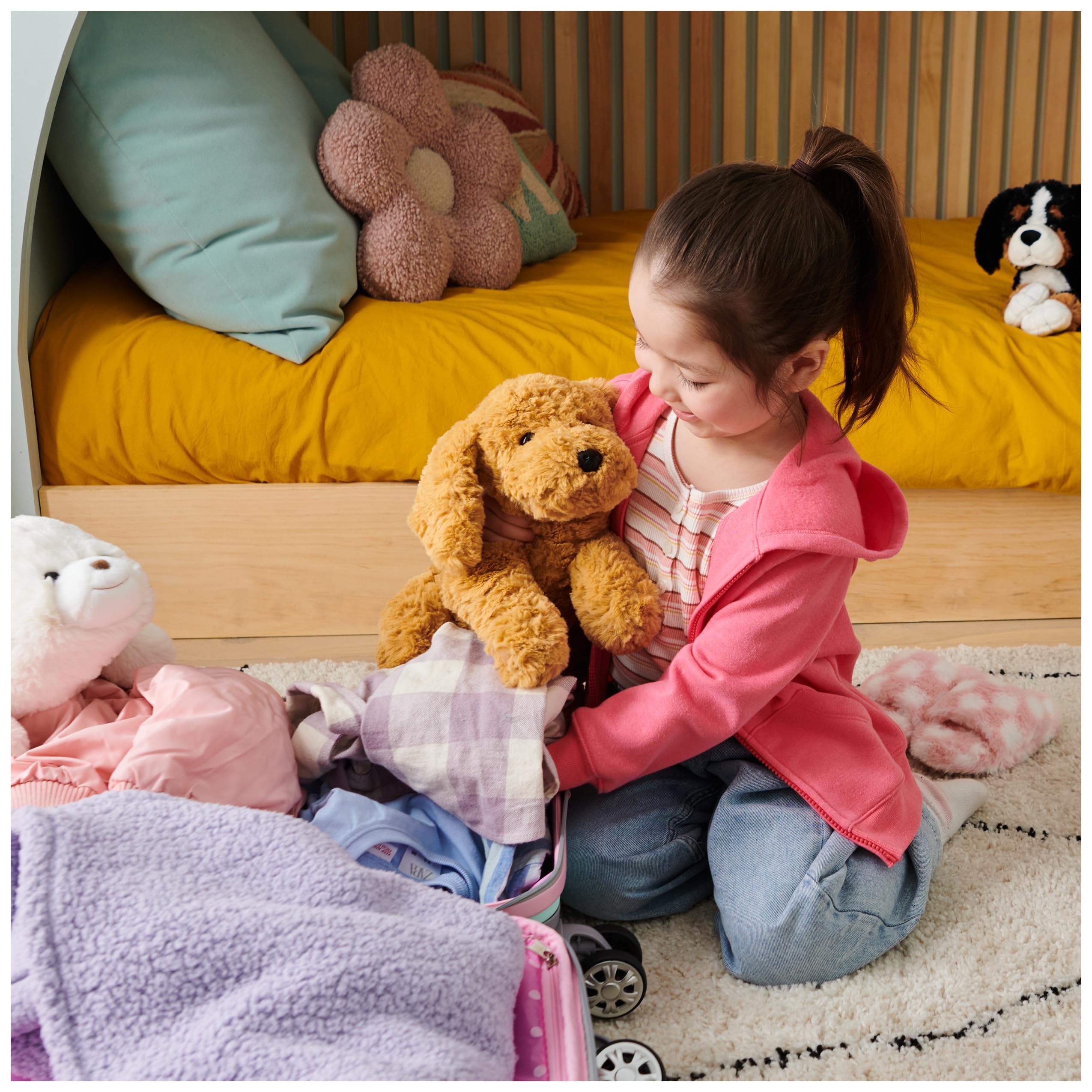 GUND Muttsy Dog Plush, Premium Plush Puppy Stuffed Animal for Ages 1 and Up, Brown, 14β