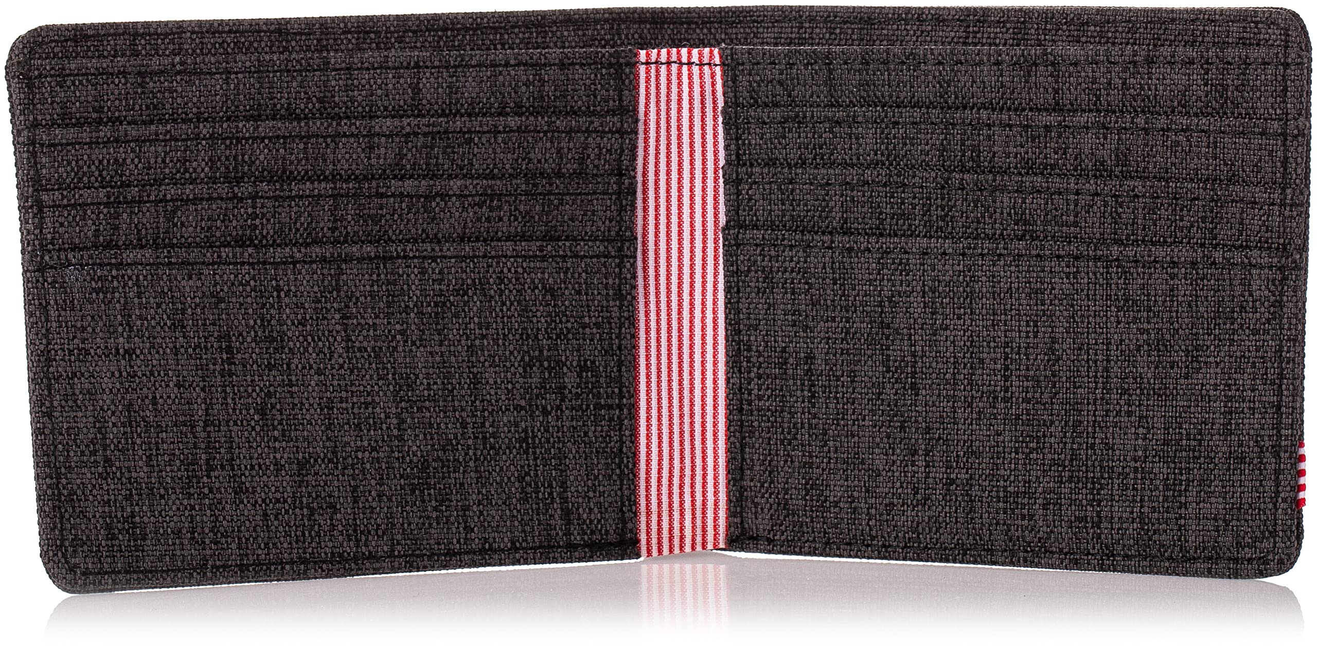 Herschel unisex adult Roy Rfid Bi Fold Wallet, black crosshatch, One Size US