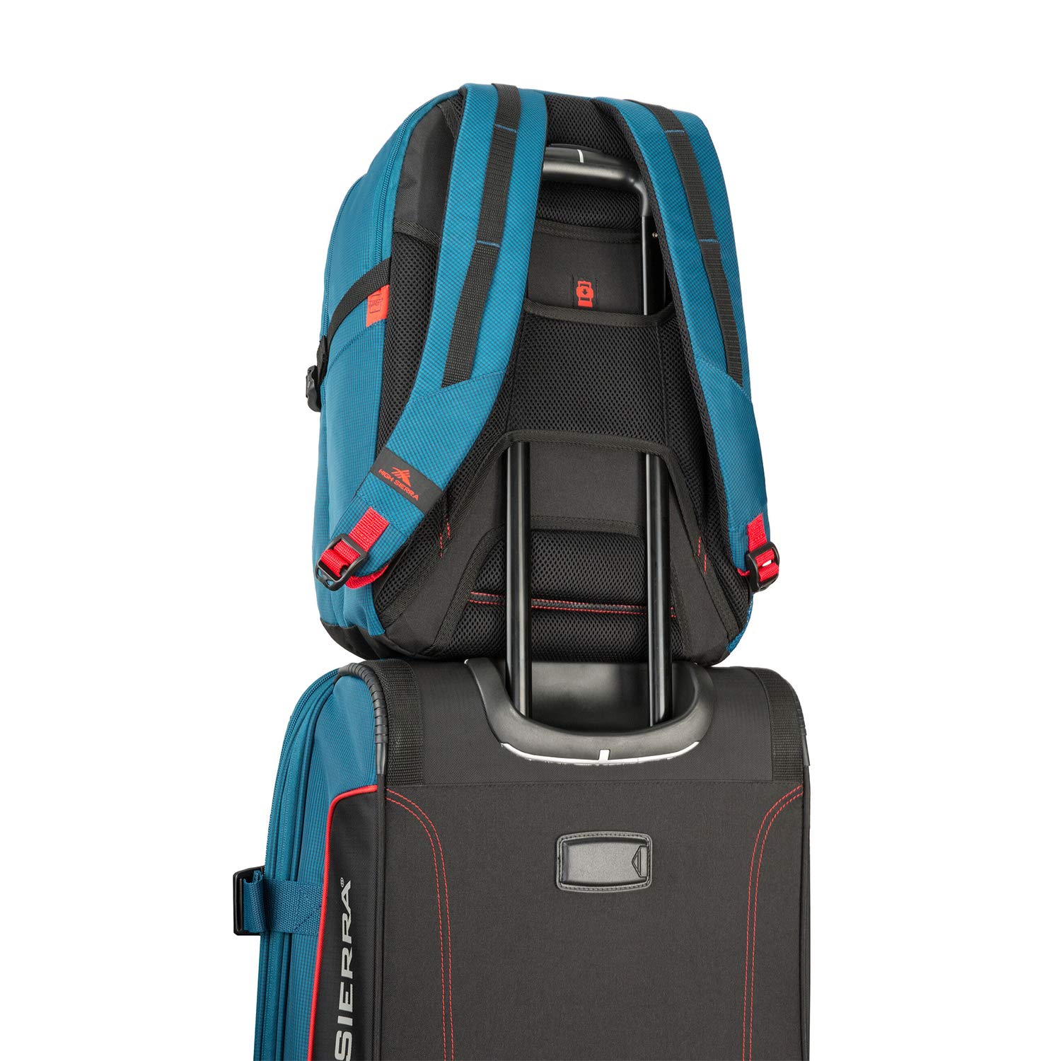 High Sierra Selway l Computer Backpack Travel Laptop Book Bag with Adjustable Straps, Front Pocket and Deluxe Organizer, Grey