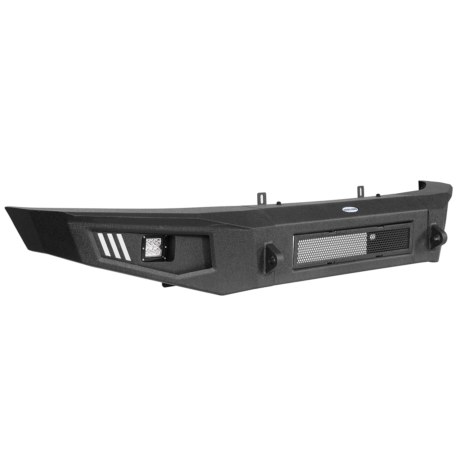 Hooke Road F150 Front Bumper, Full Width Steel Bumper w/LED Lights for Ford F-150 2009 2010 2011 2012 2013 2014 Pickup Truck (Excluding Raptor)