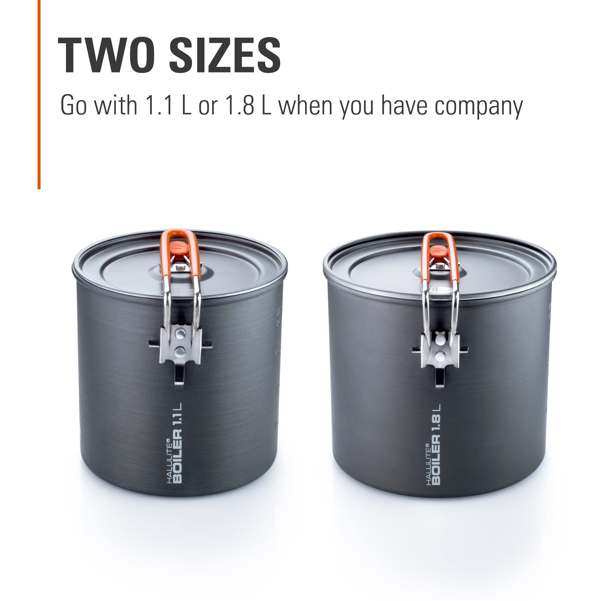 GSI Outdoors, Halulite Boiler, The Perfect Packable Pot, 1.1 Liter