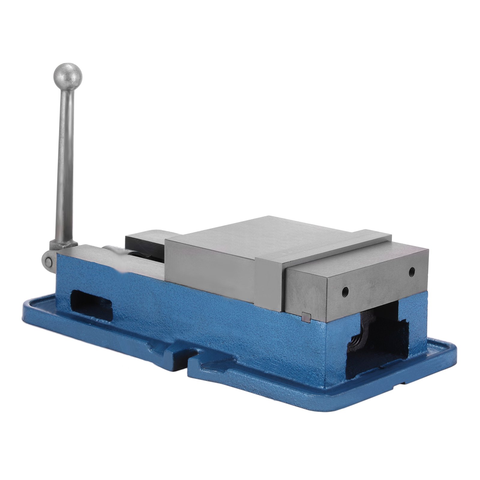 Happybuy 6 Inch ACCU Lock Down Vise Precision Milling Vice 6 Inch Jaw Width Drill Press Vise Milling Drilling Machine Bench Clamp Clamping Vice (6'')