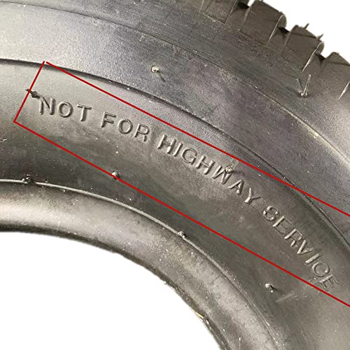 SUNROAD 2 Pcs ATV UTV Tires 26x11.00-14 Rear 6PR Sport All Terrain Tubeless Tires 26x11x14