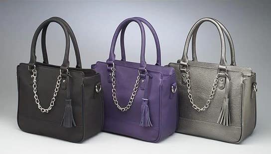 GTM womens Park Avenue Tote Bag, Black, Medium US