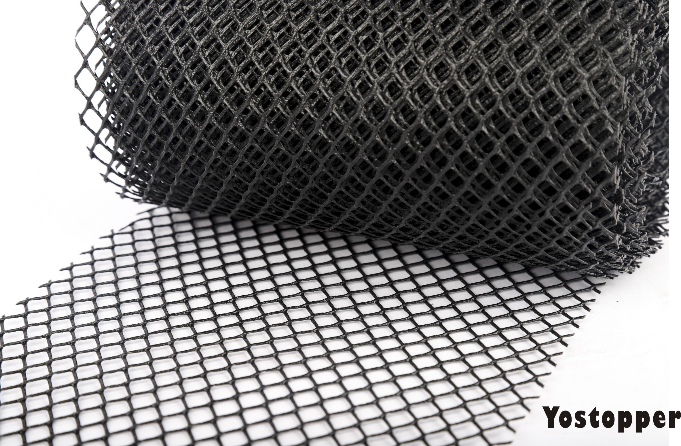 Gutter Guard Gutters Cover Flexible Drain Mesh Protector Roll for Rain Leaves Black, Wide 7 Inch×Length 26 Feet