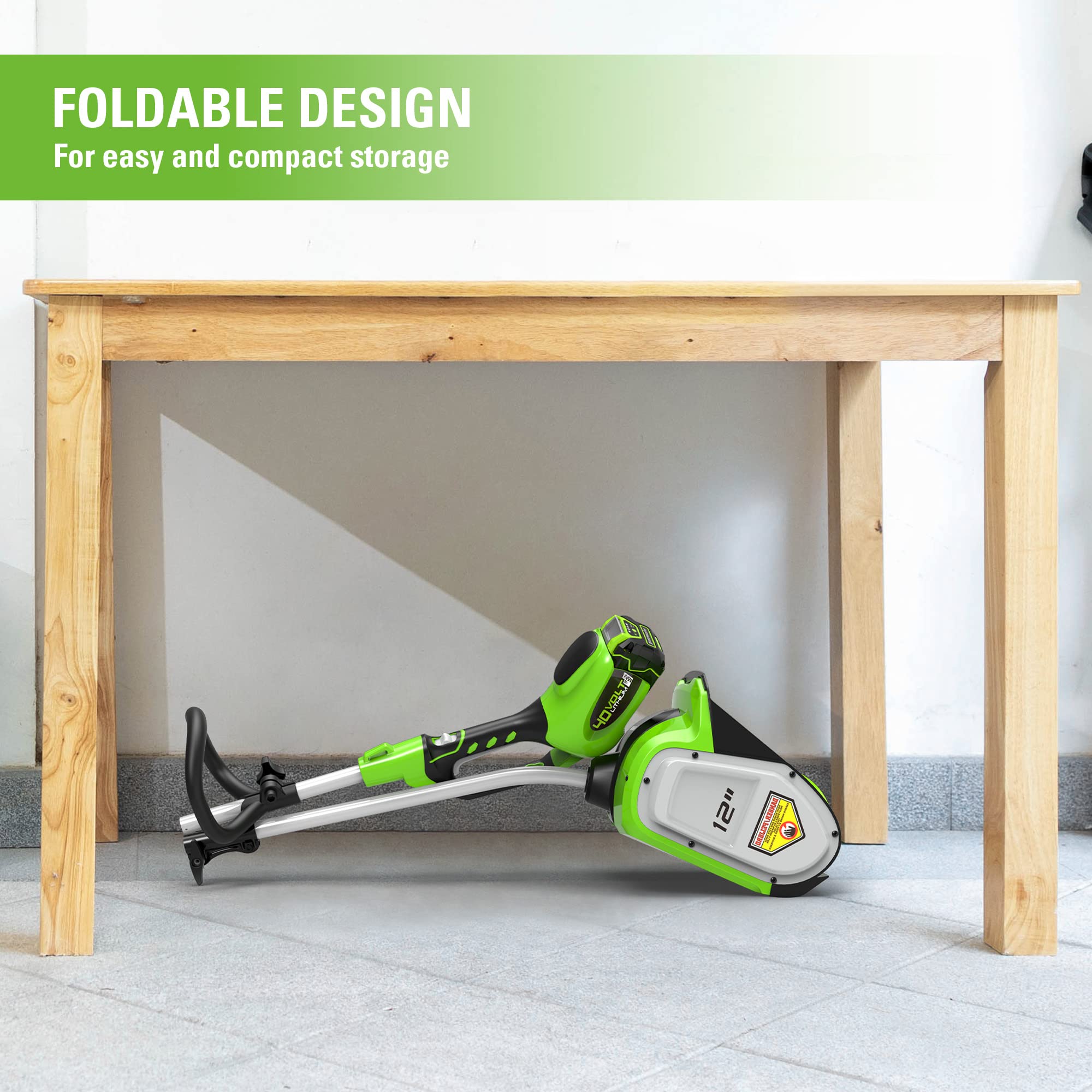 Greenworks 40V (75+ Compatible Tools) 12” Cordless Snow Shovel, 4.0Ah Battery and Charger Included