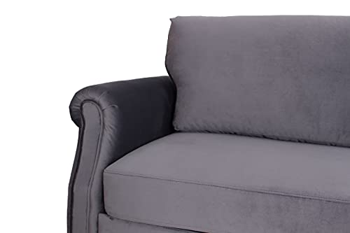 GURLLEU SF6004-Gray Love Seats, Gray