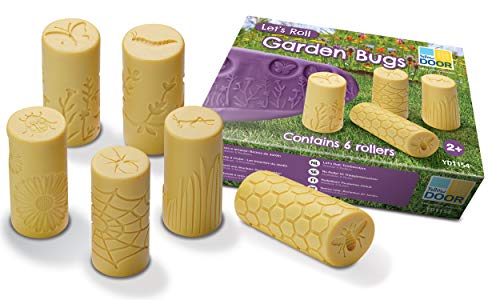 Yellow Door Let's Roll,Garden Bugs, Set of 6
