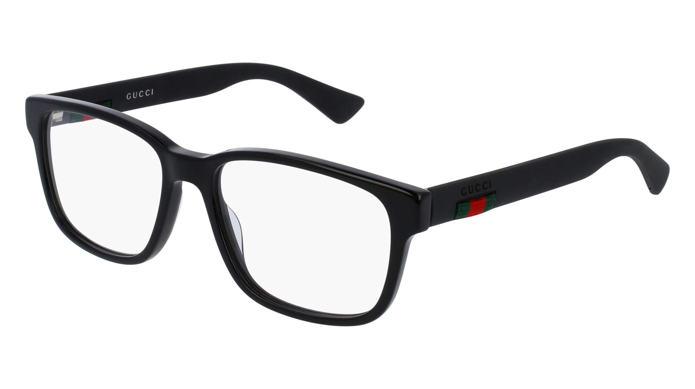 Gucci Rectangular Men's Eyeglasses GG0011O 003 53