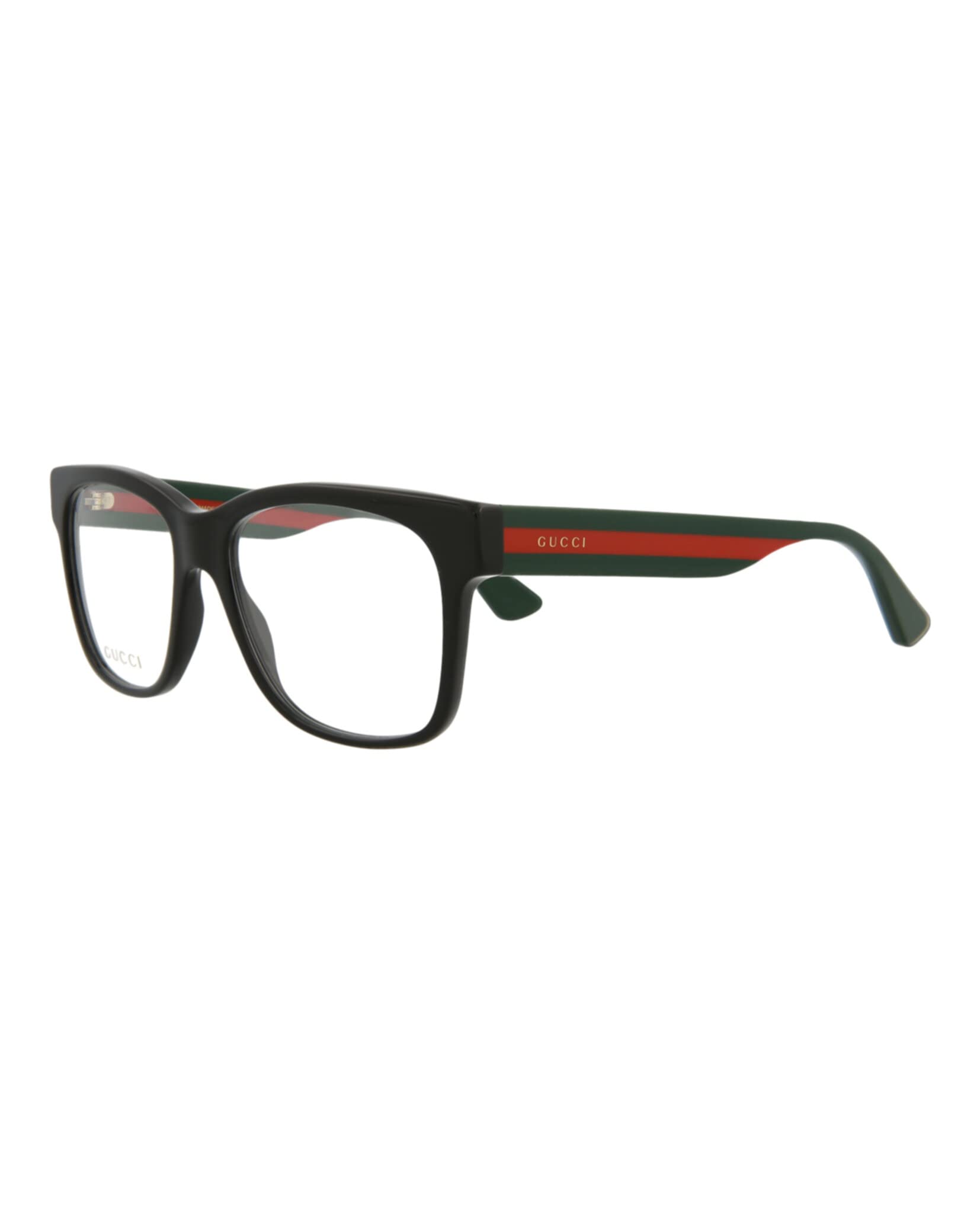 Gucci Square/Rectangle Optical Frames Shiny Black Luxury Eyewear Made In Italy Acetate Frame Designer Fashion for Everyday Luxury
