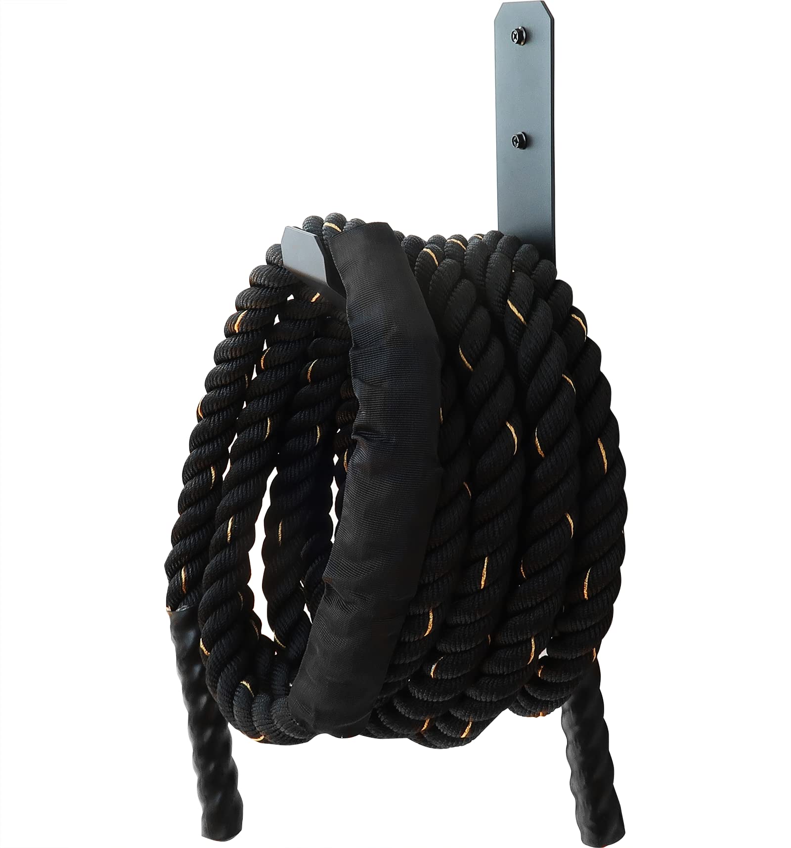 Hemacudy Exercise Rope Storage Hook, Battle Rope Storage Hanger Wall Mount Rope Storage Rack for Exercise Rope Battle Rope in Home Gym or Commercial Gym