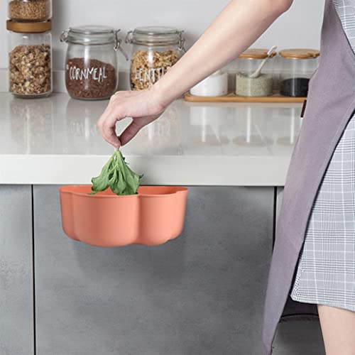 UXZDX Cloud Shape Kitchen Hanging Trash Can Desktop Clutter Collection Basket Cabinet Wall Bin Container ( Color : Black-JoJo's Bizarre Adventure1 , Size : 1pcs )