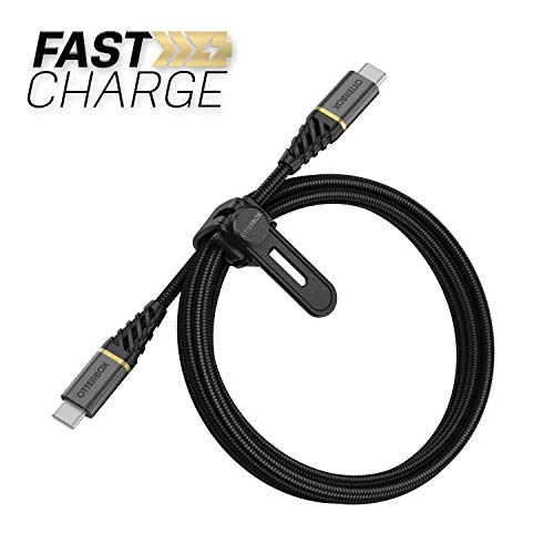 OtterBox Premium USB-C to USB-C Cable, 1M - Glamour - Black