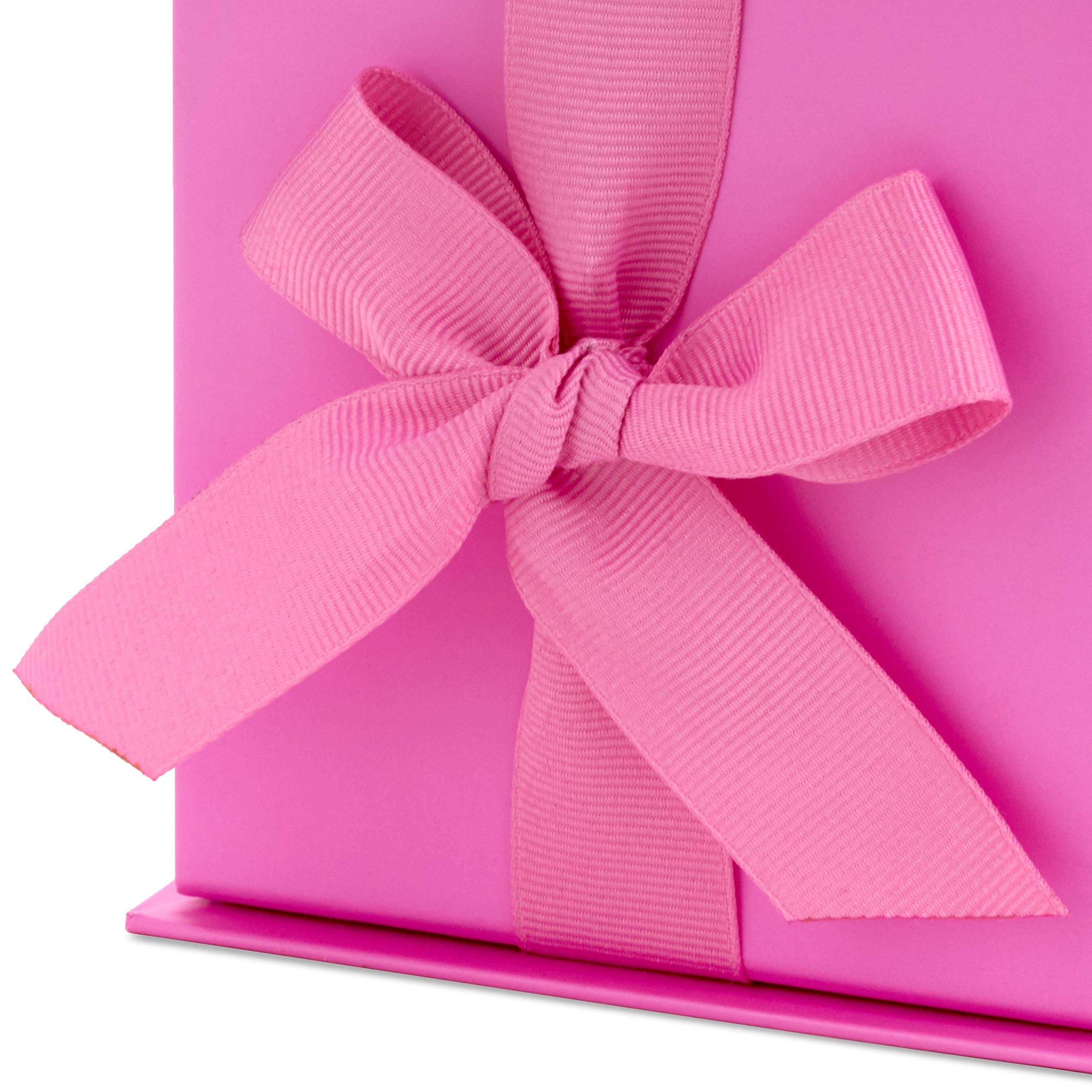 Hallmark Pink Ribbon and Paper Fill Small Gift Box with Lid (0005EBC1224)