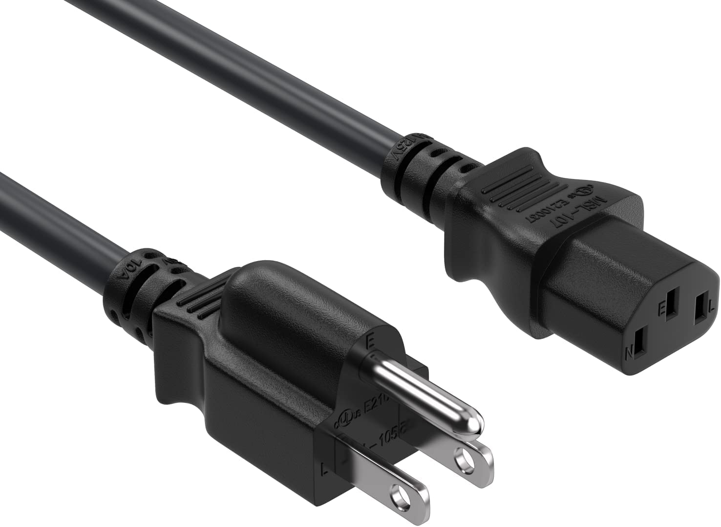 Guy-Tech 5FT UL AC Power Cord Compatible with Smokehouse LJ Little Big Mini Chief Smoker High Temp