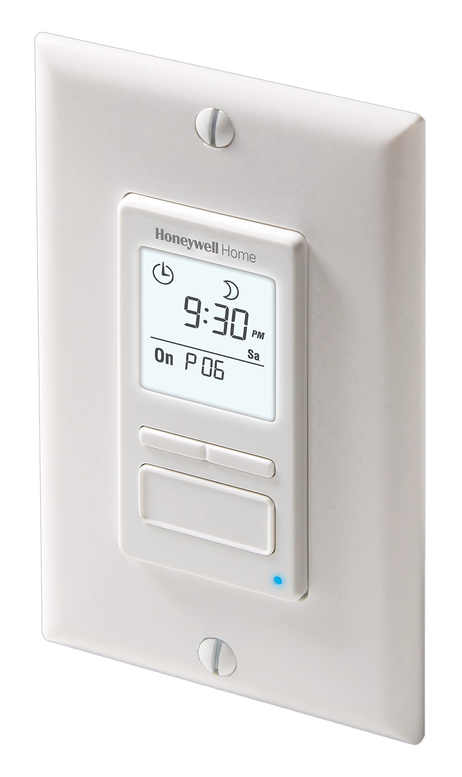 Honeywell Home RPLS740B ECONOswitch 7-Day Solar Programmable Switch, Lights and Motors, Indoor and Outdoor, Energy Saving