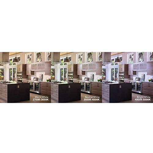 HALO Home RL56 Bluetooth Smart Integrated LED Recessed Ceiling Light, Tunable CCT (2700K-5000K), White, 5 in. and 6 in.