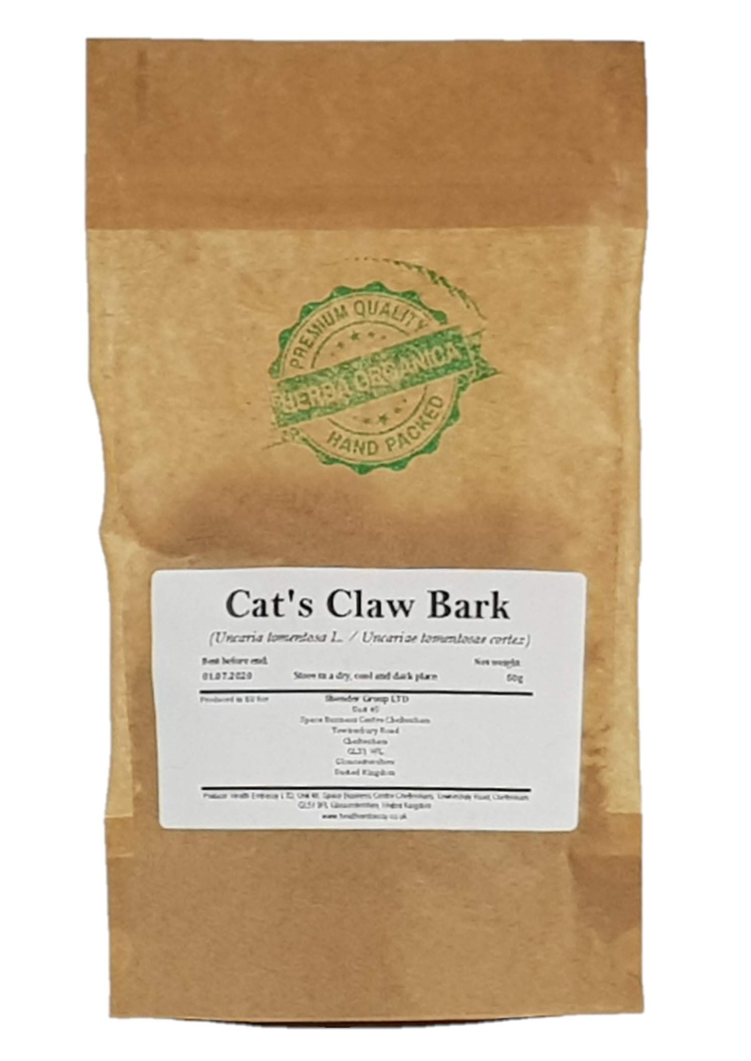 Herba Organica Cat's Claw Bark - Uncaria Tomentosa (50g)