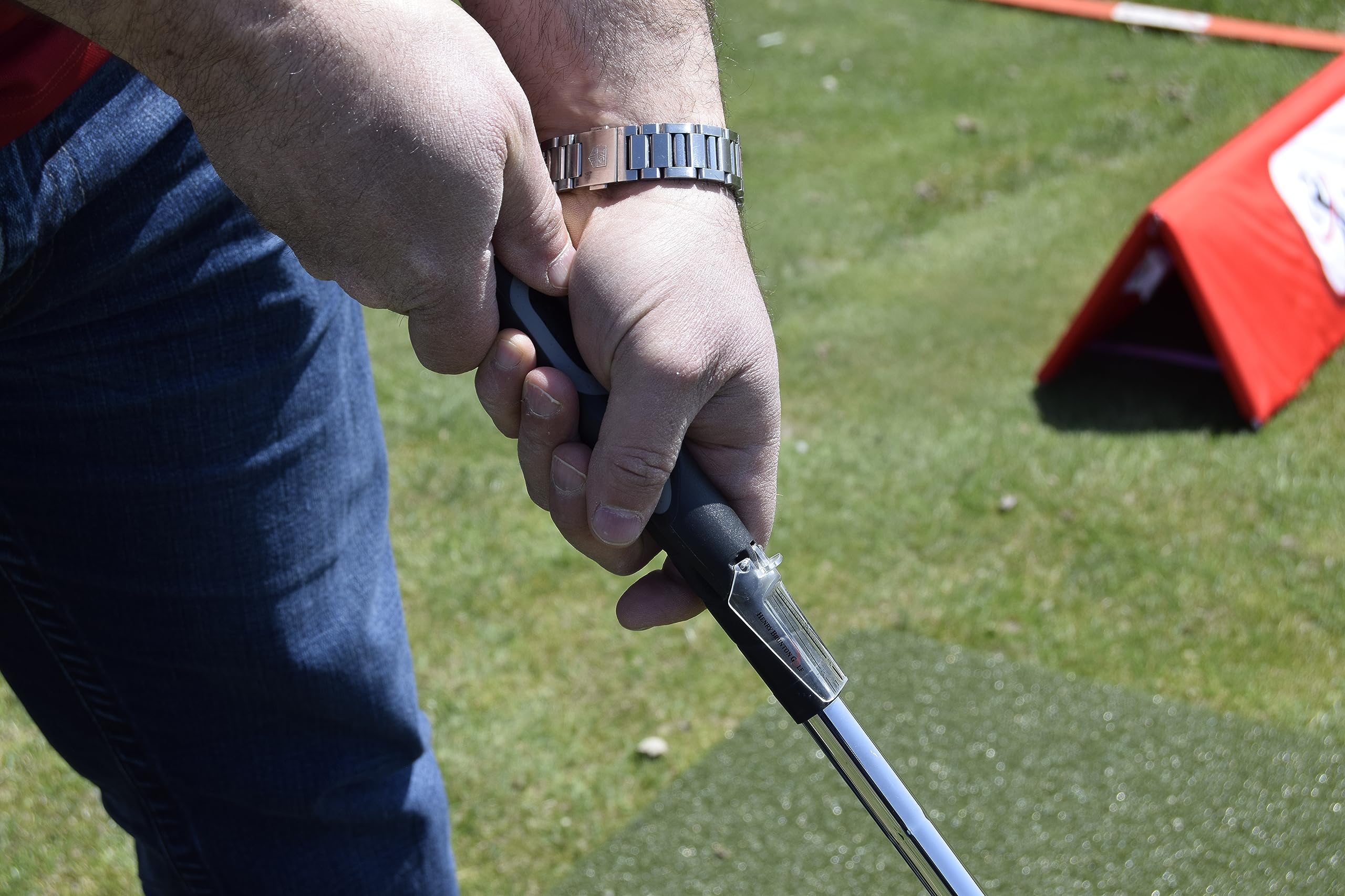 GripIt Rite Golf Grip for Teaching Correct Gripping Position Using Your Own Club (Men's Left)