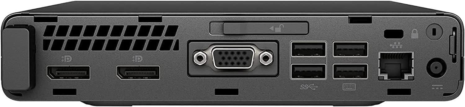 HP EliteDesk Mini Desktop Computer with 24 inch Monitor Bundle,Intel i7-6700 AX210 Wi-Fi 6e,Bluetooth 5.2,32GB RAM,New NVMe 1TB SSD, Wireless Keyboard & Mouse,Windows 10 Pro (Renewed)
