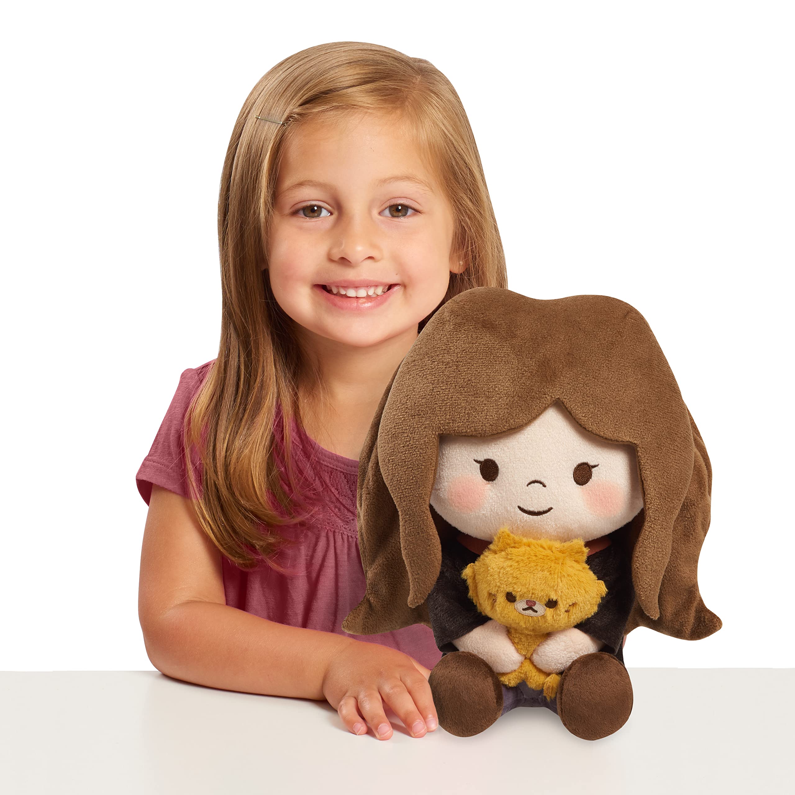 Harry Potter Wizarding Friends and Pals Hermoine, 11-inch Soft and Cuddly Plush Stuffed Animal, Kids Toys for Ages 3 Up, Amazon Exclusive