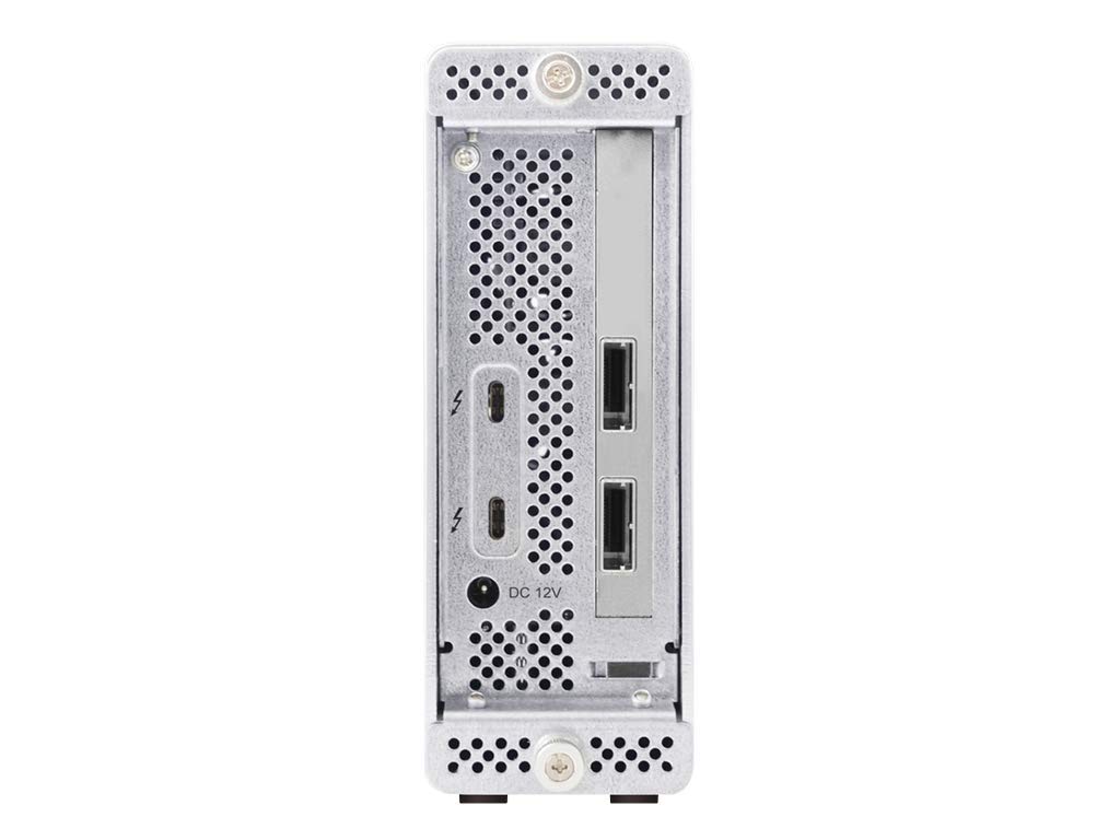 High Point RocketStor 6661A-MSAS3 Thunderbolt 3 to 2X Mini-SAS Ports Hardware RAID Adapter (8X SAS/SATA Channels)