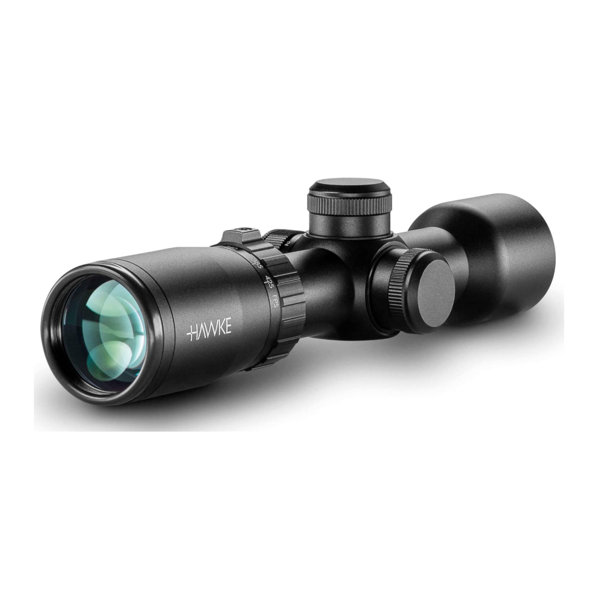Hawke Sport Optics 12221 XB1 Vari-Speed SR IR Crossbow Scope and 2-Pc Weaver Mounting Rings Kit Bundle