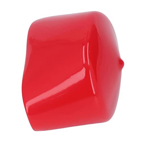 Screw End Cap, PVC Thread Protector Red Stable 60mm Diameter Flame Retardant for Hydraulic Pipe Joints