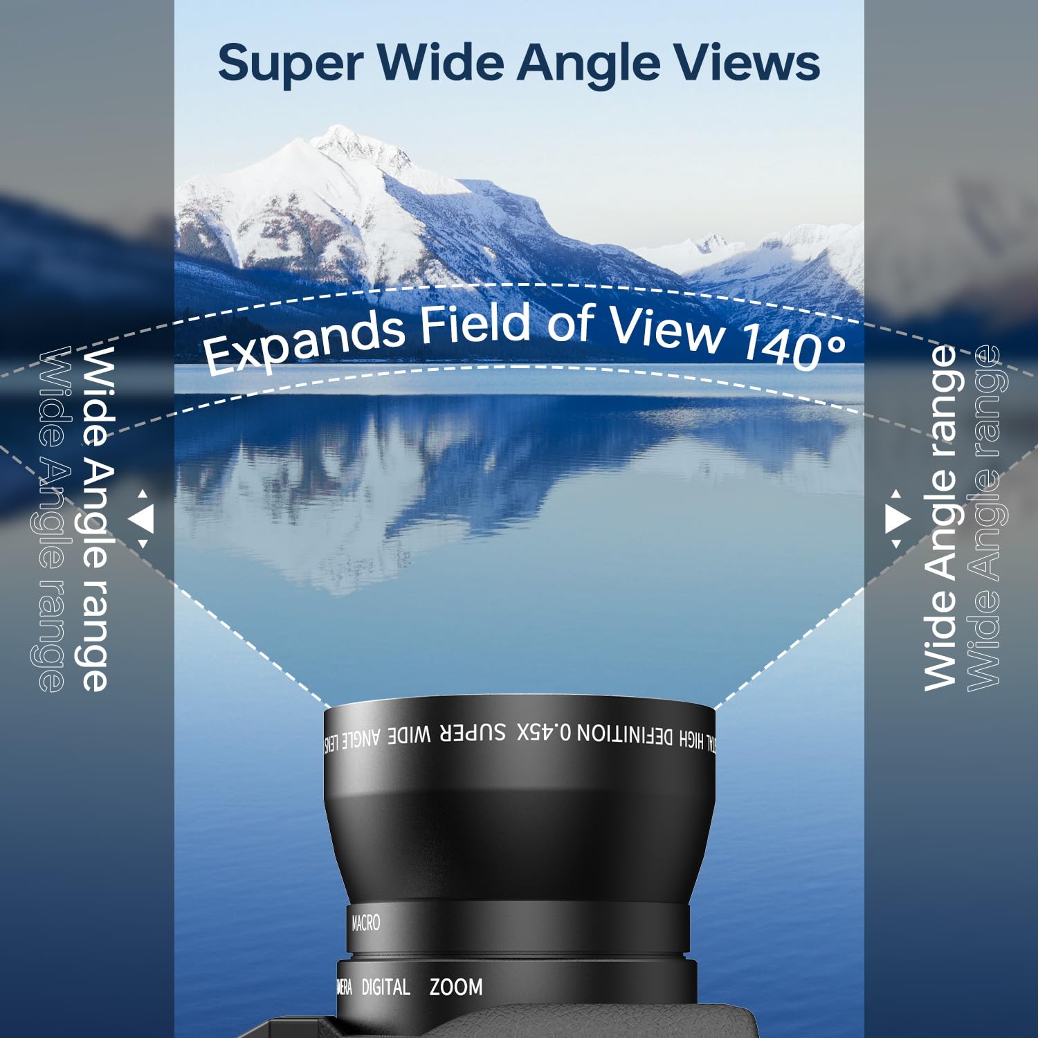 Hojocojo 4KVlogging Camera, 56MP Cameras for Photography,180° Flip Screen, 18X Digital Zoom, 32GB TF Card, 52mm Wide Angle & Macro Lenses,Compact Camera for Beginners