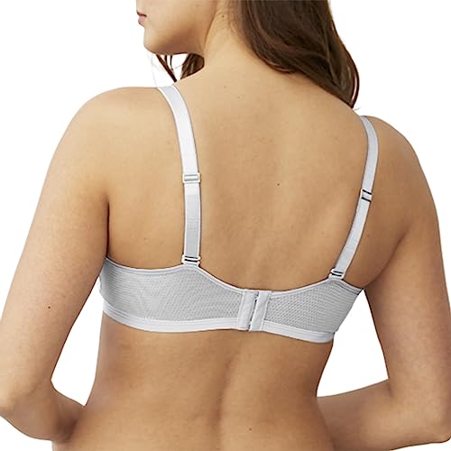 Hanes womens Oh So Light Foam Comfortflex Fit Wirefree Mhg521 Bra, White, Medium US