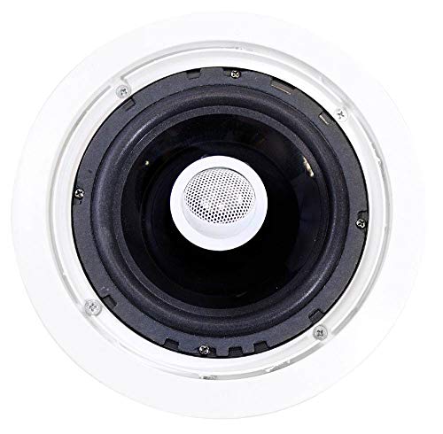 Pyle PDIC60 6.5 Inch 250 Watt 2 Way in Wall/Ceiling Home Speaker System (4 Pair)