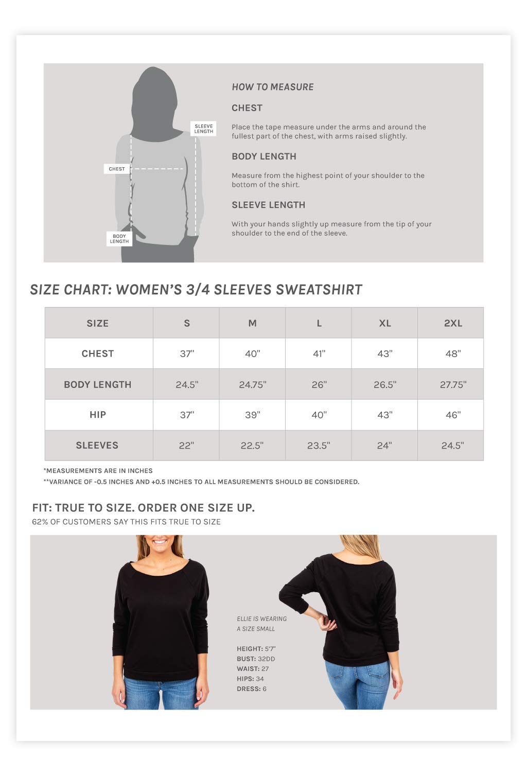 I Myself Am Strange and Unusual Women's Fashion Slouchy 3/4 Sleeves Raglan Lightweight Sweatshirt Black Medium