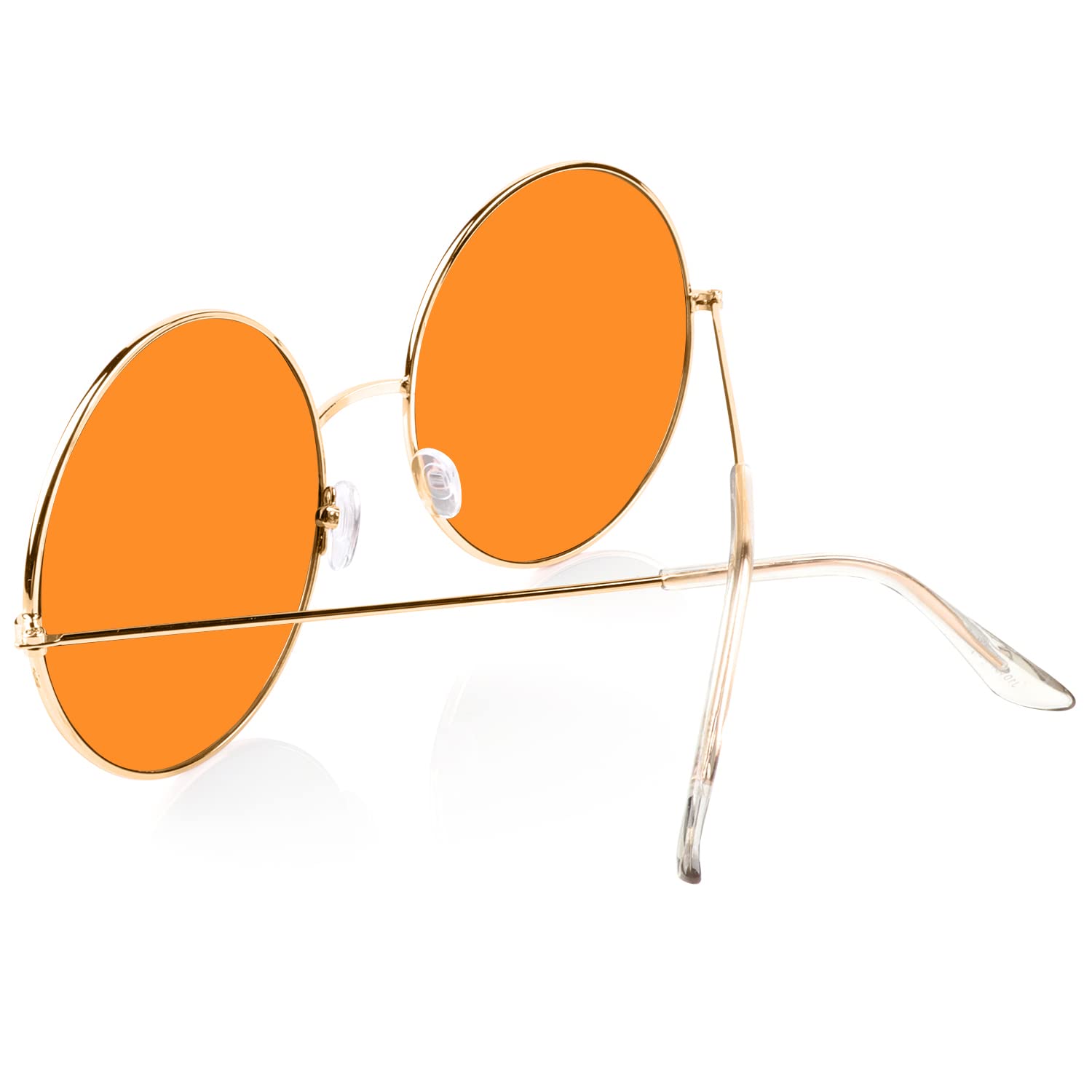 Hippie Glasses Disco Hippy 70’s Sunglasses 60’s Cool Funky Shades quavo Orange