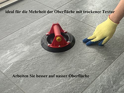 Q-CUP® 8" lifter Extra-fast Attachment easily, 100 kgs lifting capacity Tough ABS Handle
