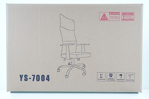 T-THREE.High Back Adjustable Office Chair Ergonomic Mesh Swivel Chair Office Chair Desk Chair Headrest and Lumbar Support Height Adjustable 360°Swivel Rocking Function Mesh Back Seat for Home Office
