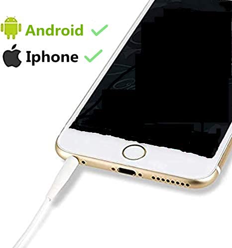 Saipomor SoundTrue Replacement Cords for Bose On-Ear 2 OE2 OE2i QC25 QC35II QC35 QC45 NC700 Soundlink SoundlinkII Headphones (White)