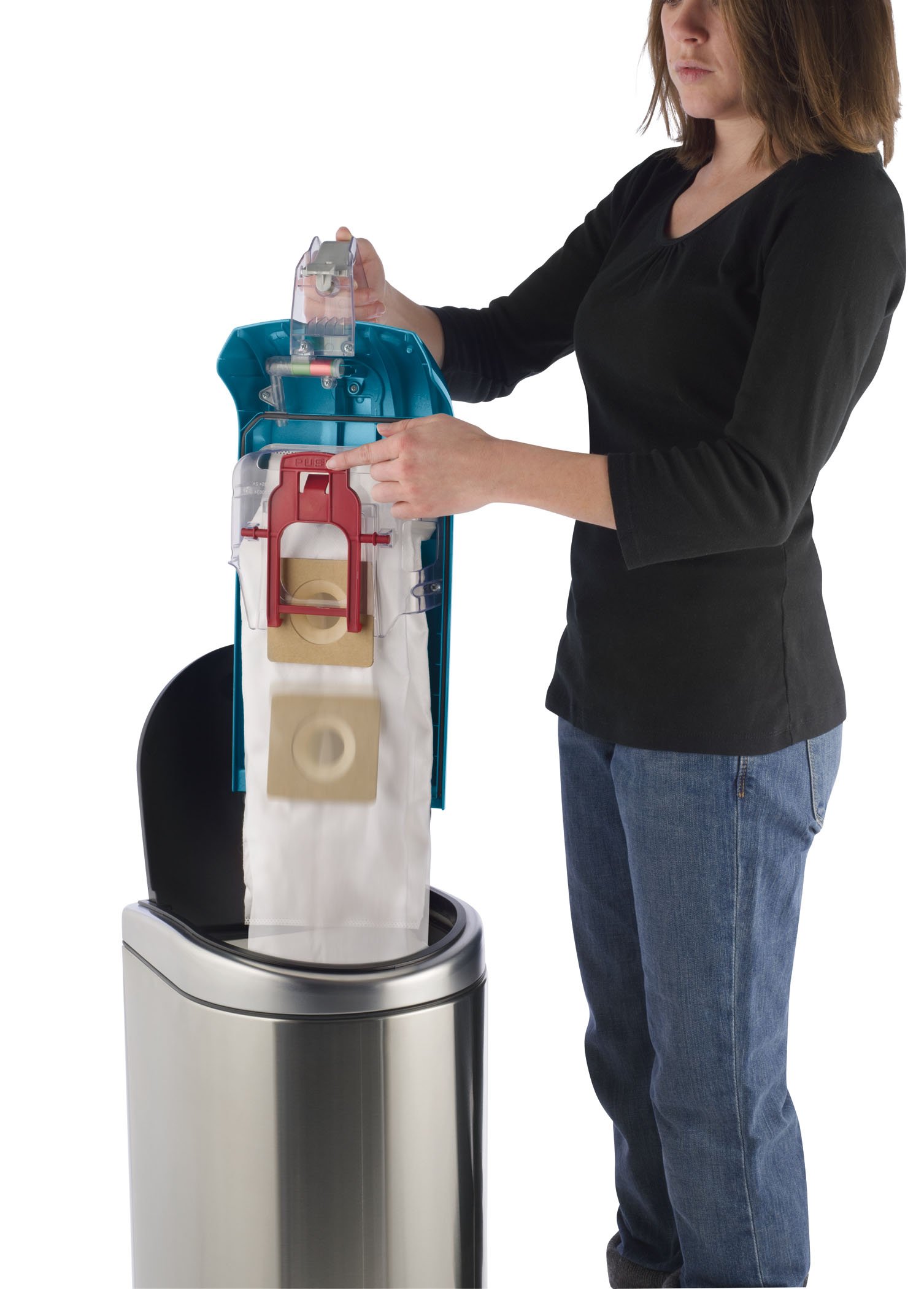 Hoover T-Series WindTunnel Bagged Corded Upright Vacuum UH30300, Blue