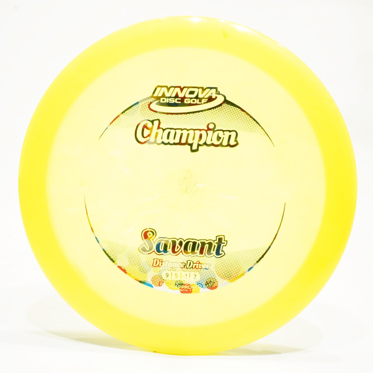 Innova Savant (Champion) Driver Golf Disc, Pick Weight/Color [Stamp & Exact Color May Vary] Yellow 160-166 Grams