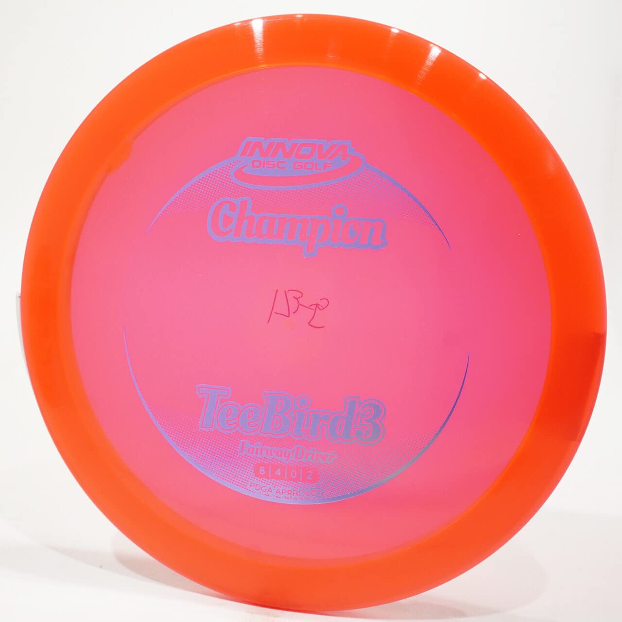 Innova Teebird3 (Champion) Fairway Driver Golf Disc, Pick Weight/Color [Stamp & Exact Color May Vary] Red 167-169 Grams