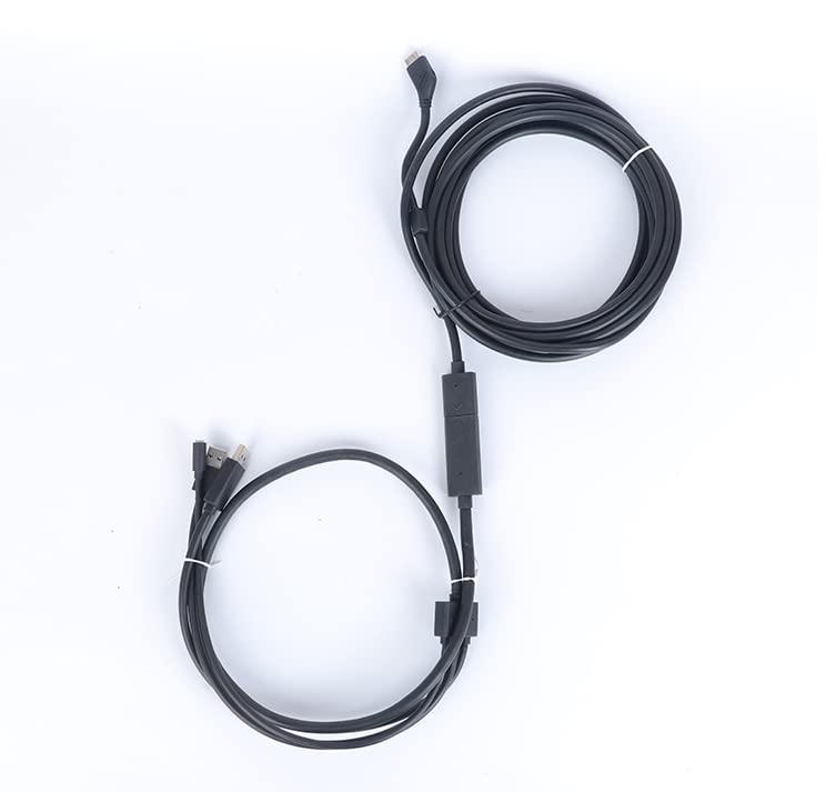 VR Headset Cable + 3 in 1 Connecting Cable Cord 5.9M Virtual Reality PC Games for Valve Index