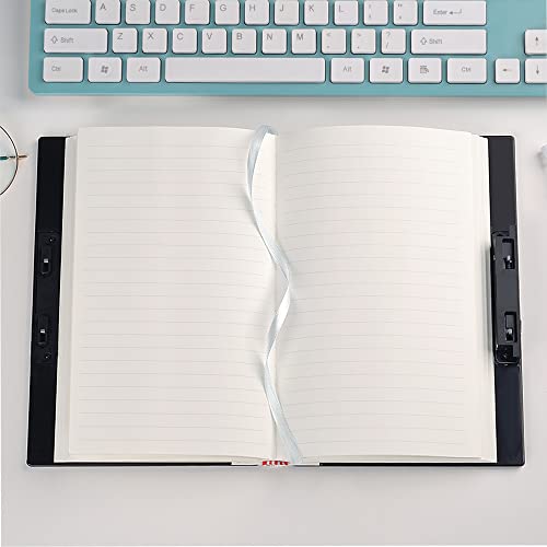 ZXHQ Journals for Girls with Lock, Hidden Password Writing Travel Diary Hardcover Leather A5 Lined Notebook(8.5 x 5.9 inch)