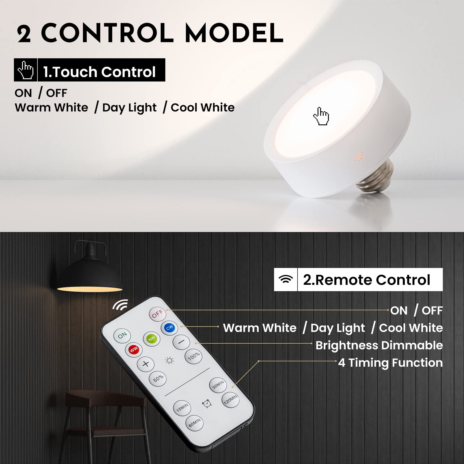 Letaclanic 6-Pack Dimmable G9 LED Light Bulbs 6000K Day Light Lighting, T4 G9 4W Replacement for 40 Watts Halogen, 110V-130V No-Flicker, Bi-pin G9 LED Bulbs for Chandelier