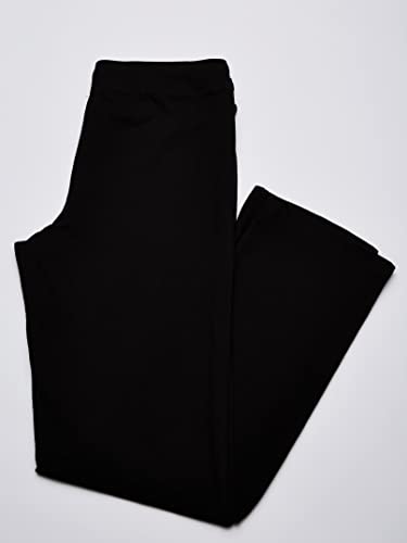 Hanes Women's French Terry Pant, Black, Large