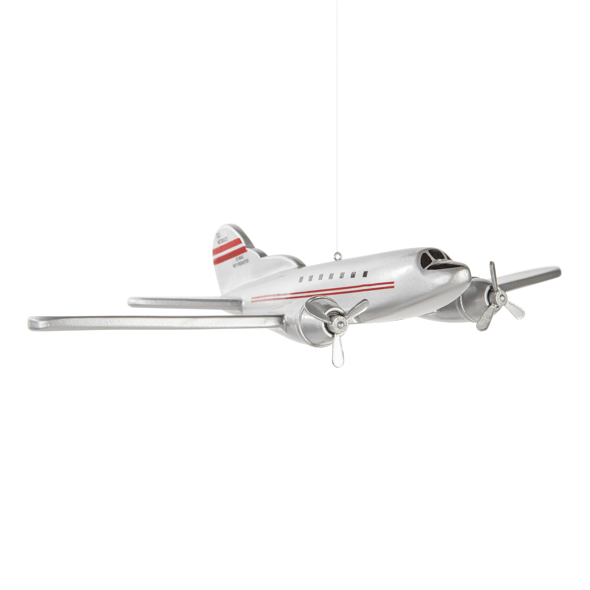 Hanging Airplane Mobile - Around The World Mobile by Authentic Models, Ceiling and Nursery Decor for All Ages, Attached World Globe